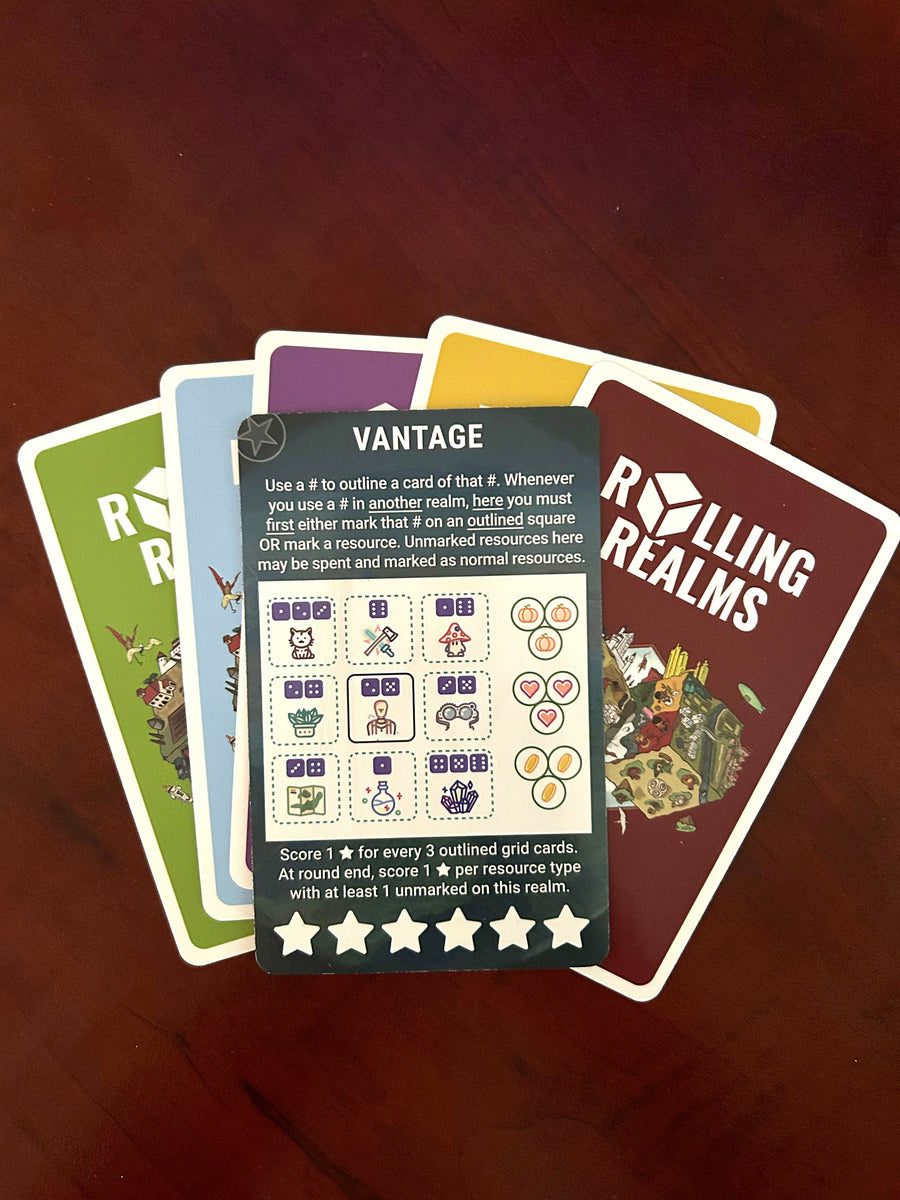 Rolling Realms Promo: Vantage – Stonemaier Games (Australia)